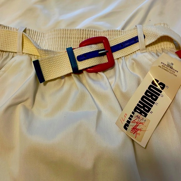 Skirts | Very Stranger Things Brand New Elastic Waist Belted Skirt ...